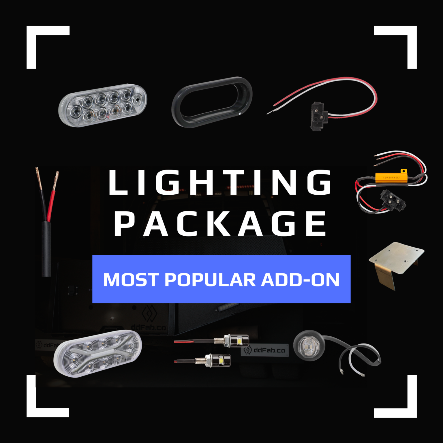 Lighting Package – Double Diamond Fabrication