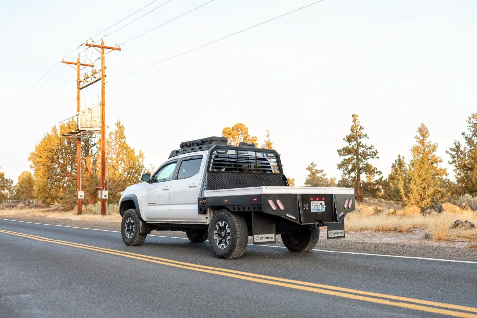 Flatbed Kit: 1995-2026 Toyota Tacoma – Double Diamond Fabrication